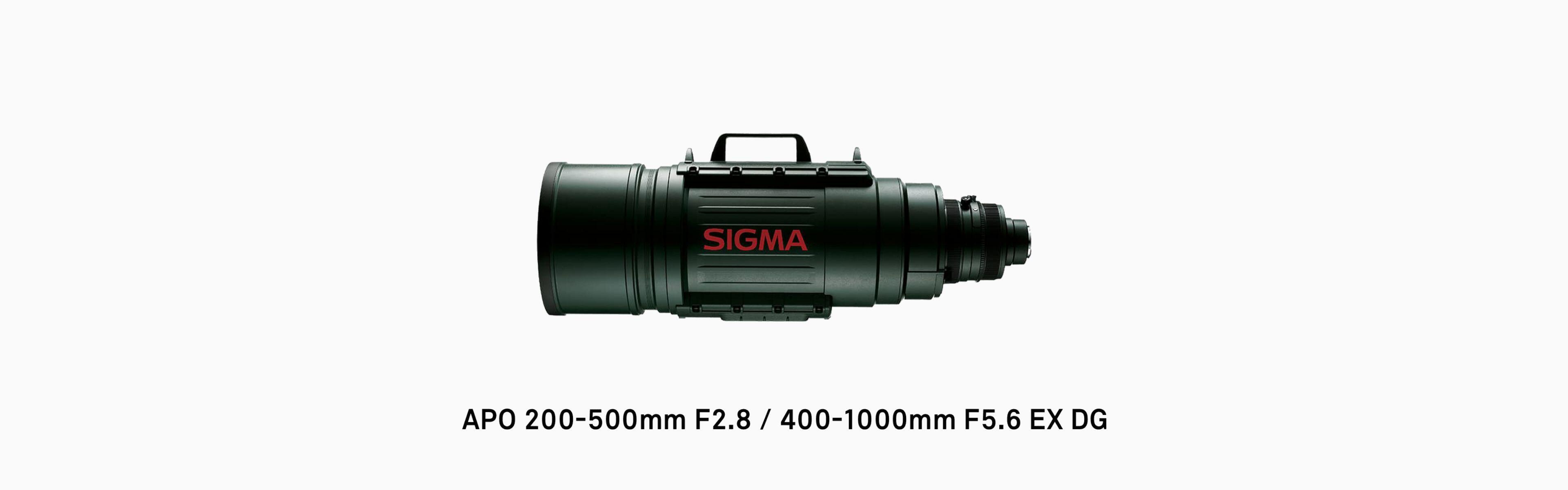 APO 200-500mm F2.8 / 400-1000mm F5.6 EX DG | Lenses | SIGMA Corporation