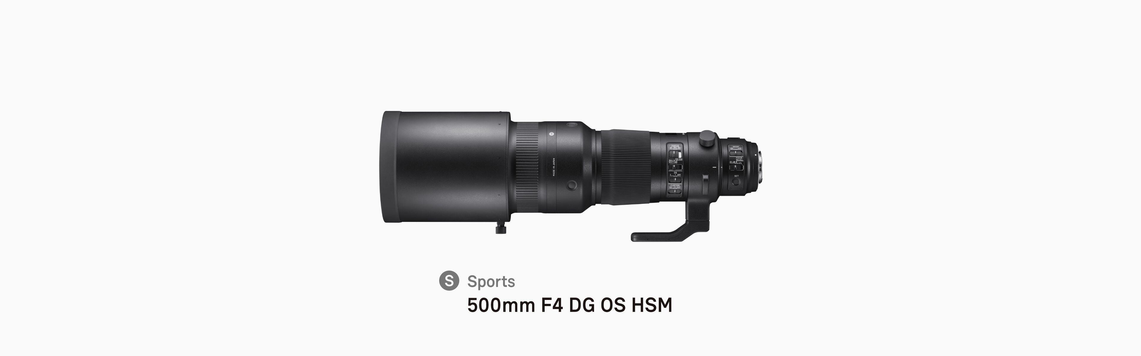 500mm F4 DG OS HSM | Sports | Lenses | SIGMA Corporation